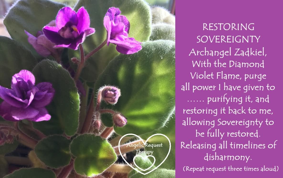 RESTORING SOVEREIGNTY | Angelic Request Therapy